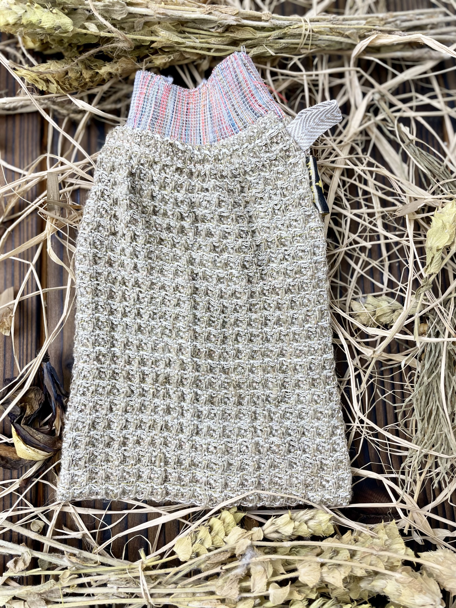 Kenevir Hamam Kese – Kurular Tekstil – Organik Tekstil